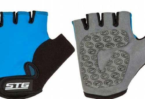 Велосипедные перчатки STG X87905 p.XS (синие)