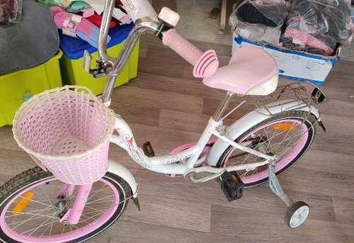 Велосипед для девочки до 122-146см