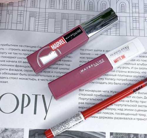 Maybelline помада матовая карандаш Shu 44