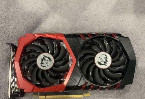 Видеокарта MSI GeForce GTX 1050 TI gaming x 4 гб