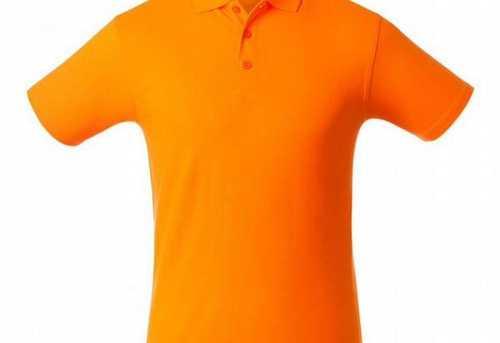 Рубашка поло мужская с коротким рукавом цвет оранж