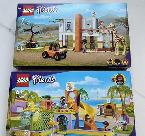 Lego Friends 41720 и 41717 Акварарк и Сп.станция