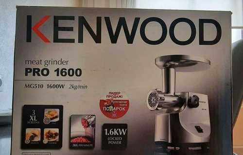 Мясорубка электрическая kenwood 1600 pro