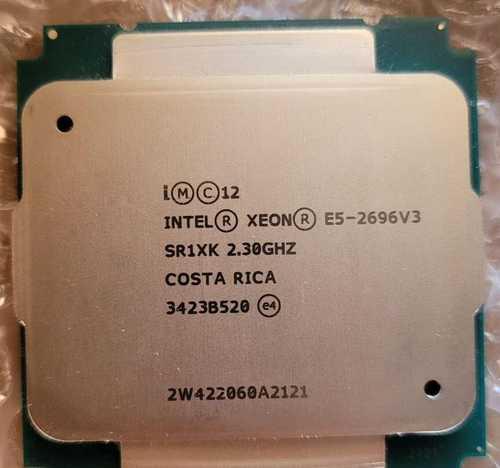 Процессор intel xeon e5-2696v3 новый