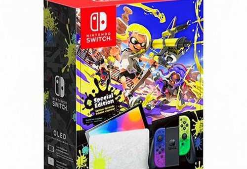Игровая консоль Nintendo Switch oled Splatoon 3 Ed