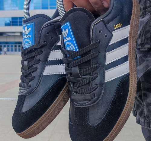 Кроссовки Adidas Samba черные