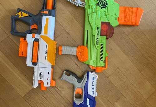 Бластеры nerf пистолеты нерф