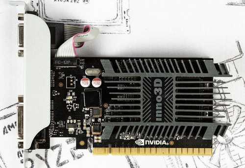 Видеокарта inno3D GeForce GT 710 Silent LP 2Gb
