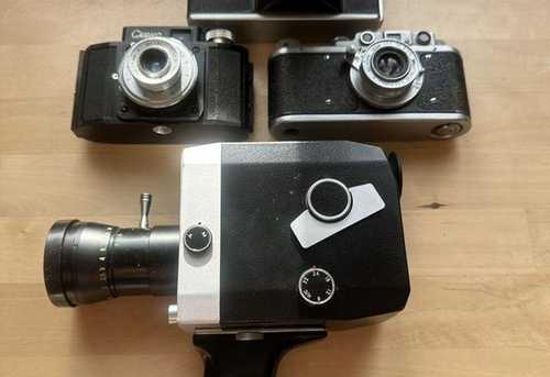 Плёночный фотоаппарат камера диктофон цифровой