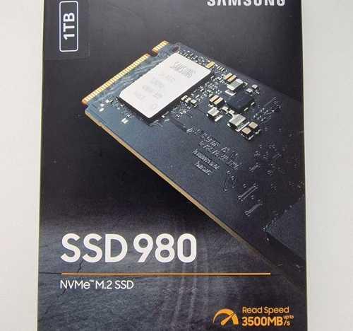 Жёсткий диск ssd Samsung 980 1тб.Оригинал.Новый