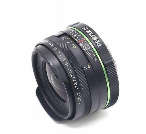 Pentax-DA SMC 15mm f/4 ED AL Limited