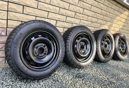 Комплект зимних колес R14 4.98 на ваз