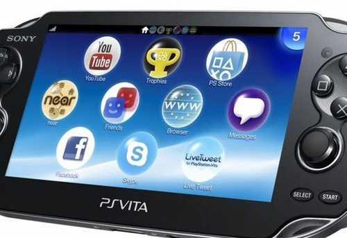 Sony PS Vita (приставка прошита + много игр)