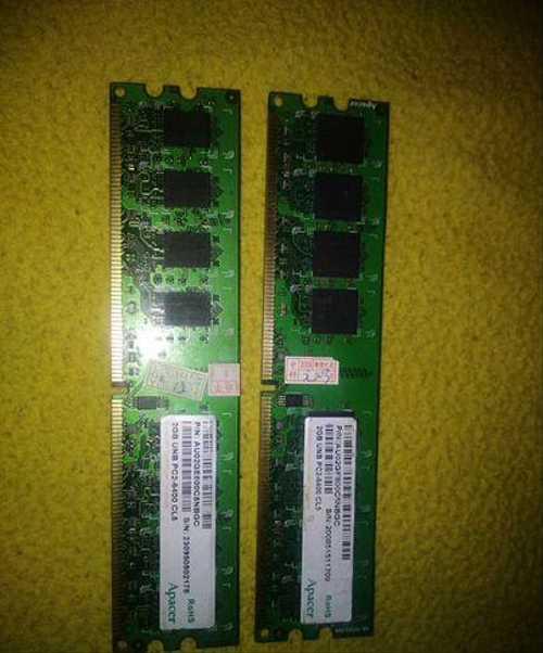 Оперативная память ddr2 4gb для пк