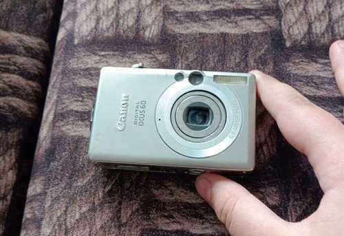 Компактный фотоаппарат canon ixus 60