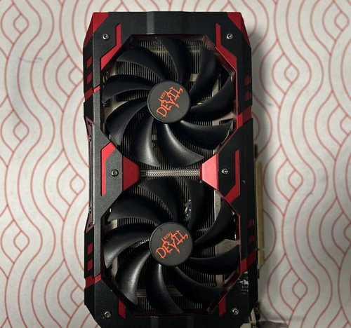 Видеокарта RX580 8gb red devil