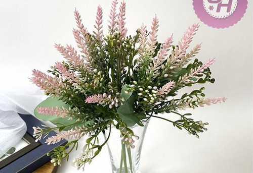 Лаванда букет, искусственные цветы из высококачест