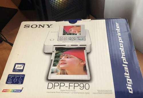 Фотопринтер термосублимационный Sony DPP-FP90