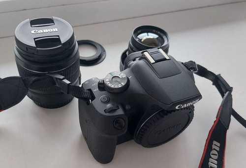 Canon eos 2000d kit 18 55mm + мир 1в