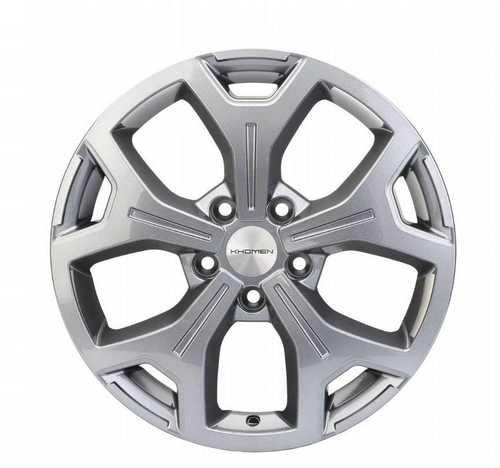 Khomen Wheels KHW1710 6.5x17 5x114.3 ET50 DIA66.1 G-Silver