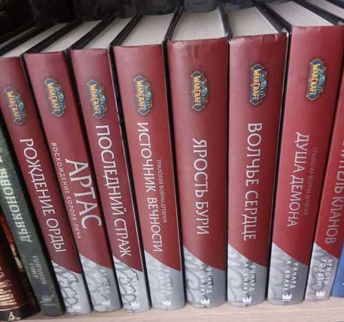 World of warcraft книги
