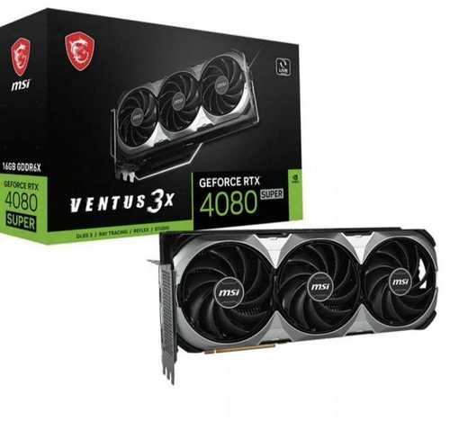 Видеокарта GeForce RTX 4080 super ventus 3X 16 гб