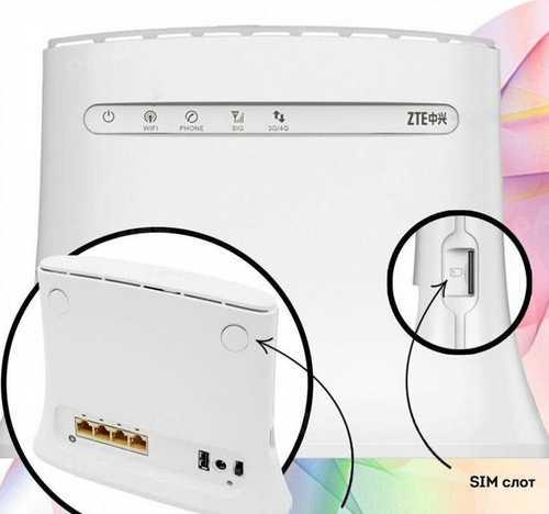 WiFi Роутер ZTE MF283М 4G