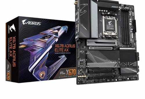 Мат.плата Gigabyte x670 Aorus Elite Ax