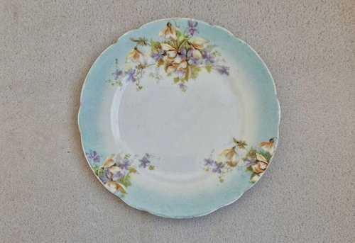 Тарелка фарфоровая Гарднер 19 век