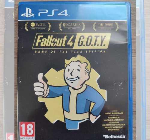 Fallout ps4 диск (английский)