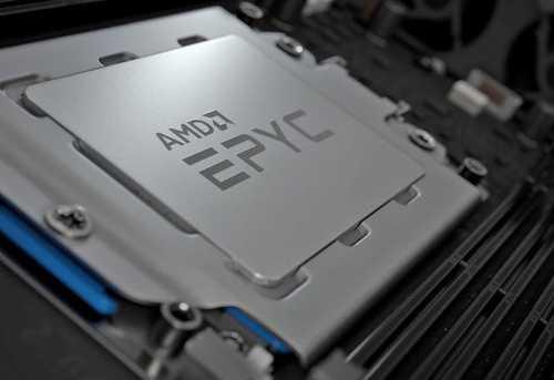 Процессор AMD epyc 7T83 64 core аналог epyc