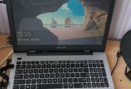 Ноутбук 15.6" ASUS X555L, 1000 ГБ, Core i7-4510U, RAM 8 ГБ, GeForce 840M 2 ГБ