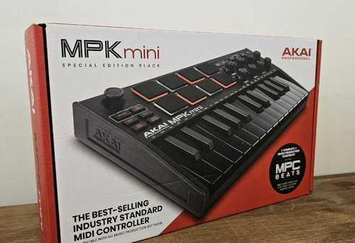 MPK mini 3 Akai black midi-клавиатура (черная)