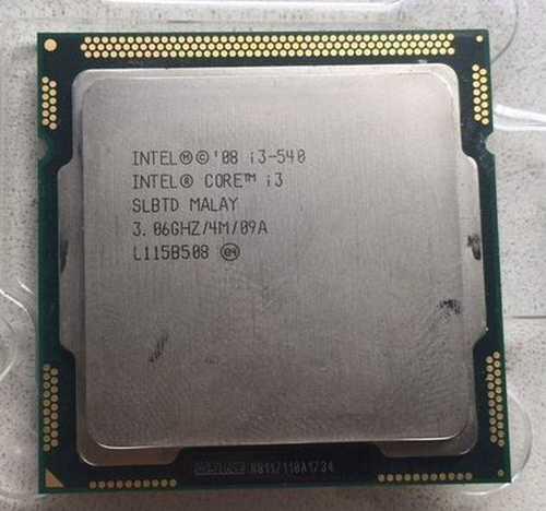 Процессор Intel Core i3-540 1156