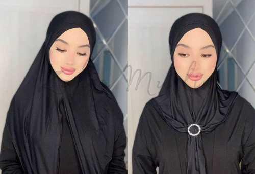 Готовый хиджаб косынка платоу мусульманский