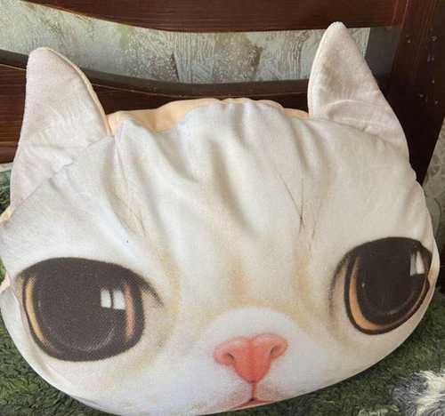 Подушка-игрушка. 3D кот