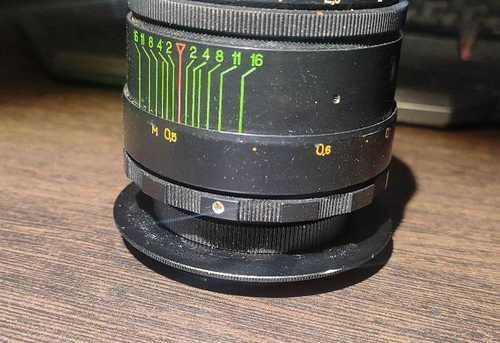 Объектив helios 44-2, 58mm f2