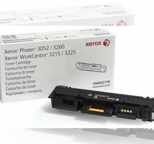 Картридж Xerox 106R02778 1287017