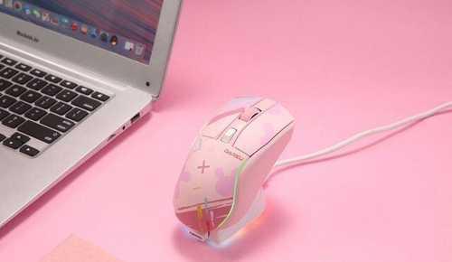 Игровая мышь Dareu A950 розовый