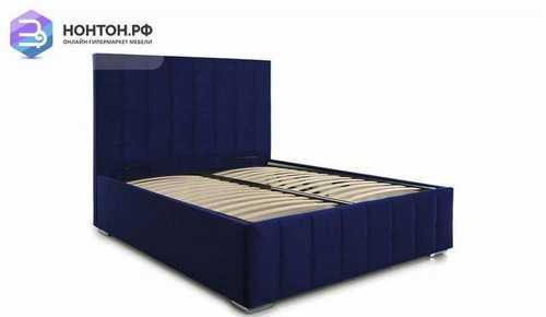 Кровать Пассаж 2 тёмно-синяя