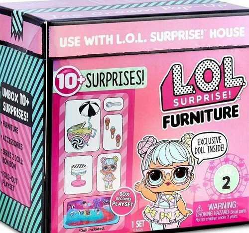 Игровой набор LOL Surprise Furniture Bon Bon новый