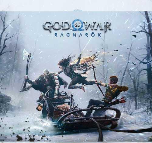 God of war ragnarok ps5 диск русская озвучка