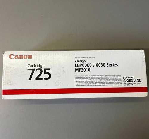 Canon Catridge 725 LBP6000/6030 Series MF3010