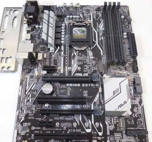 Комплект i9 9900k(QTJ1)  asus prime z270k