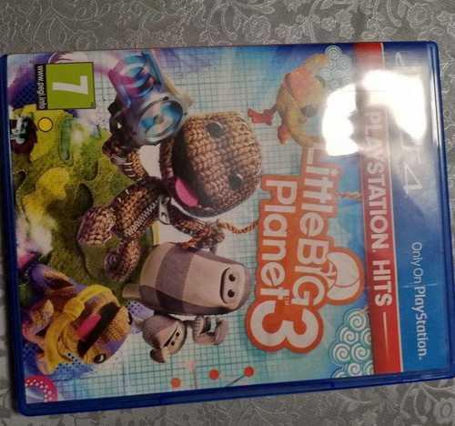 Диски на ps4 Little Big Planet 3