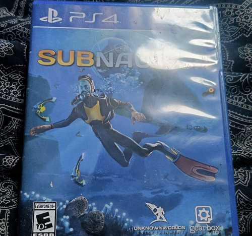 Subnautica ps4 диск