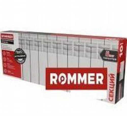 Радиатор алюминиевый rommer Plus 200/96 10 секций