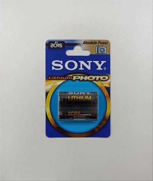 Батарейки Sony Lithium Photo 2CR5 6V