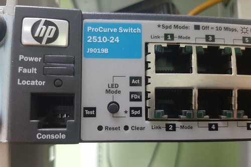 Коммутатор HP ProCurve Switch 2510-24 (J9019B)