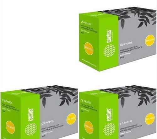 Картридж Cactus CS-PH3435 3 Pack (690205-3PK) 1454